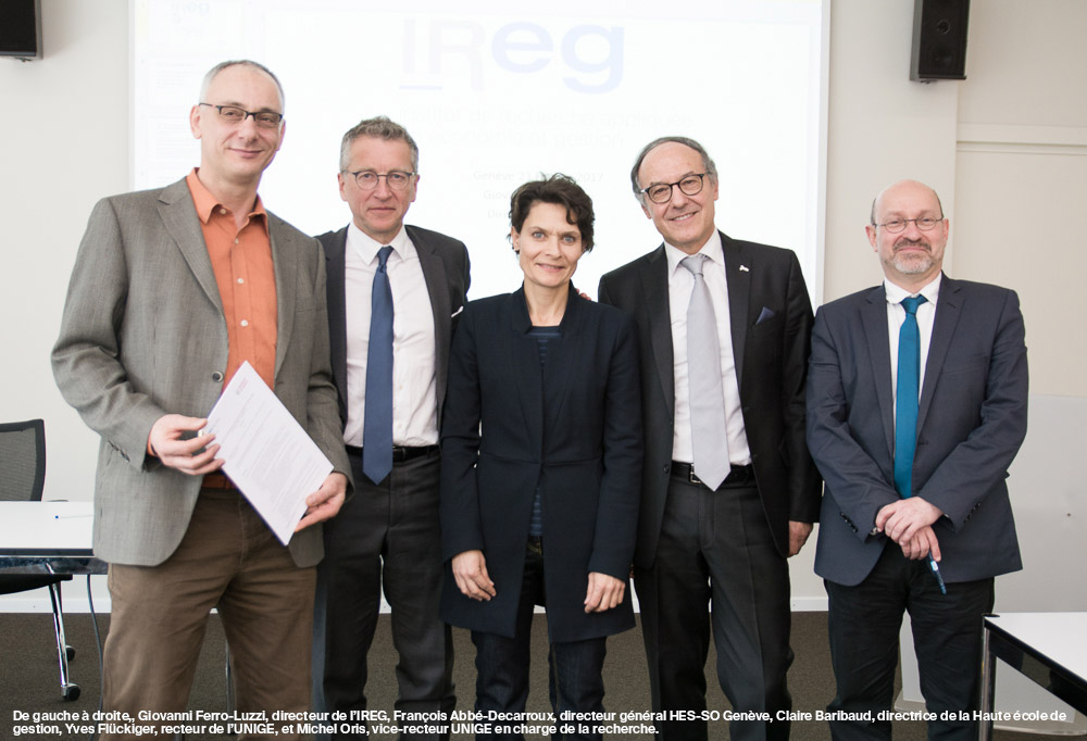 Inauguration de l'Institut de recherche appliquée en économie et ...