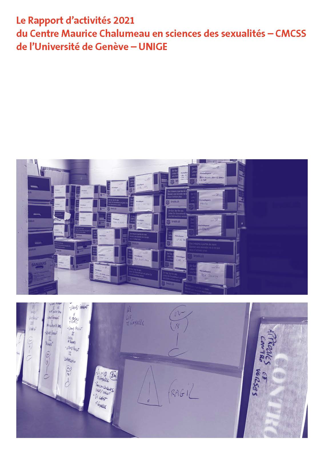 Rapport d'activités 2021 - Centre Maurice Chalumeau en sciences des ...